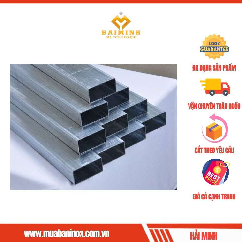 Thép Hộp Mạ Kẽm 20X40
